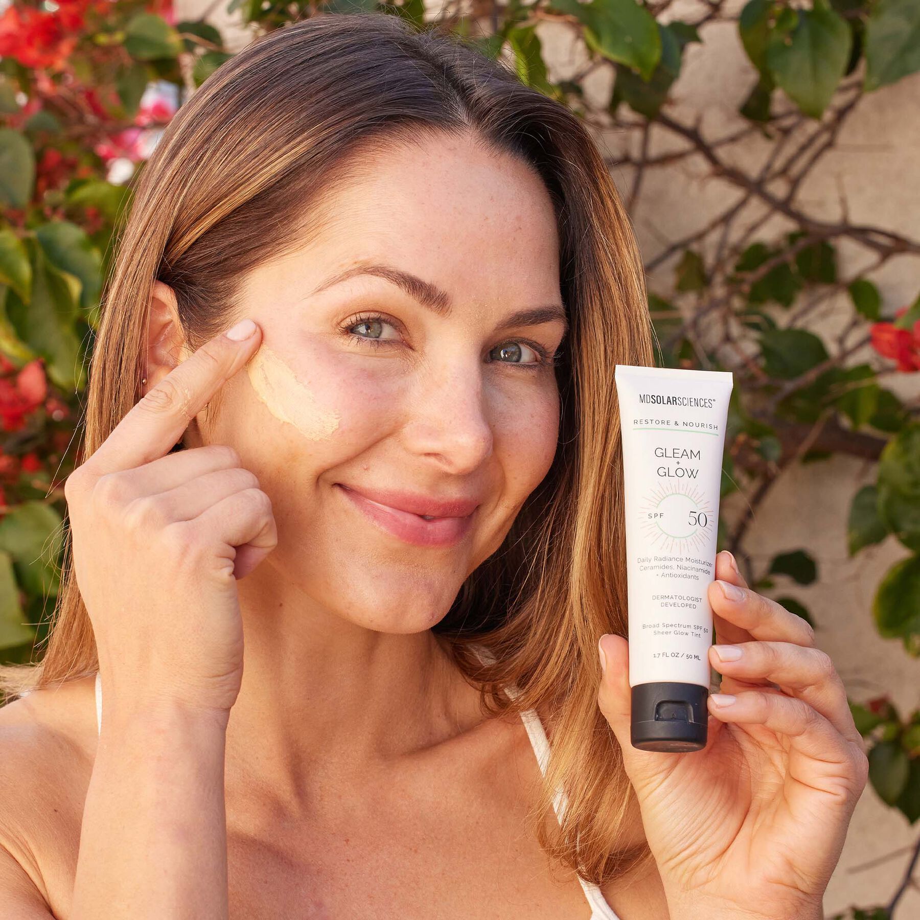 HSA Eligible MDSolarSciences Gleam + Glow - SPF 50 | HSA Eligible