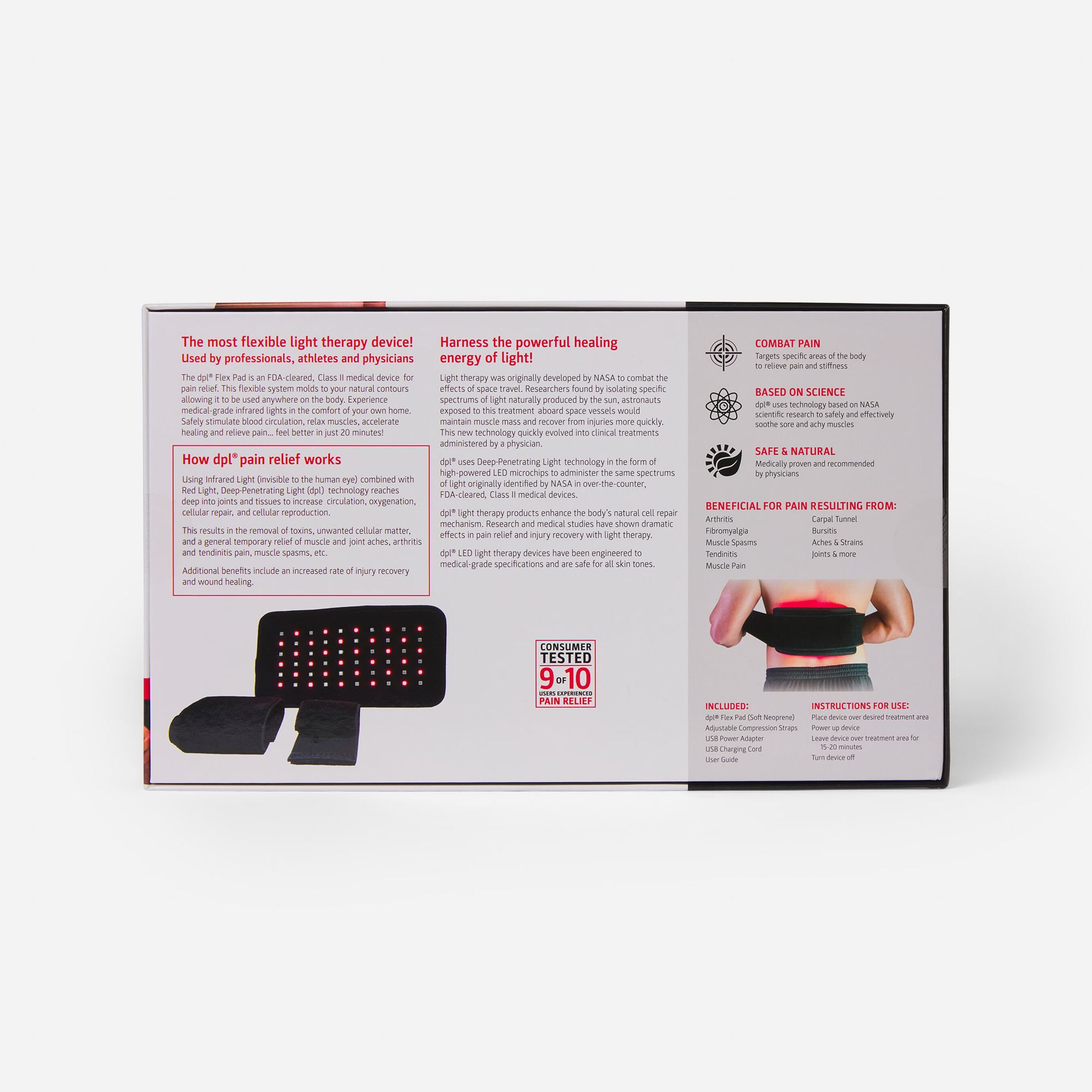 HSA Eligible dpl® Flex Wrap Pain Relief System | HSA Eligible