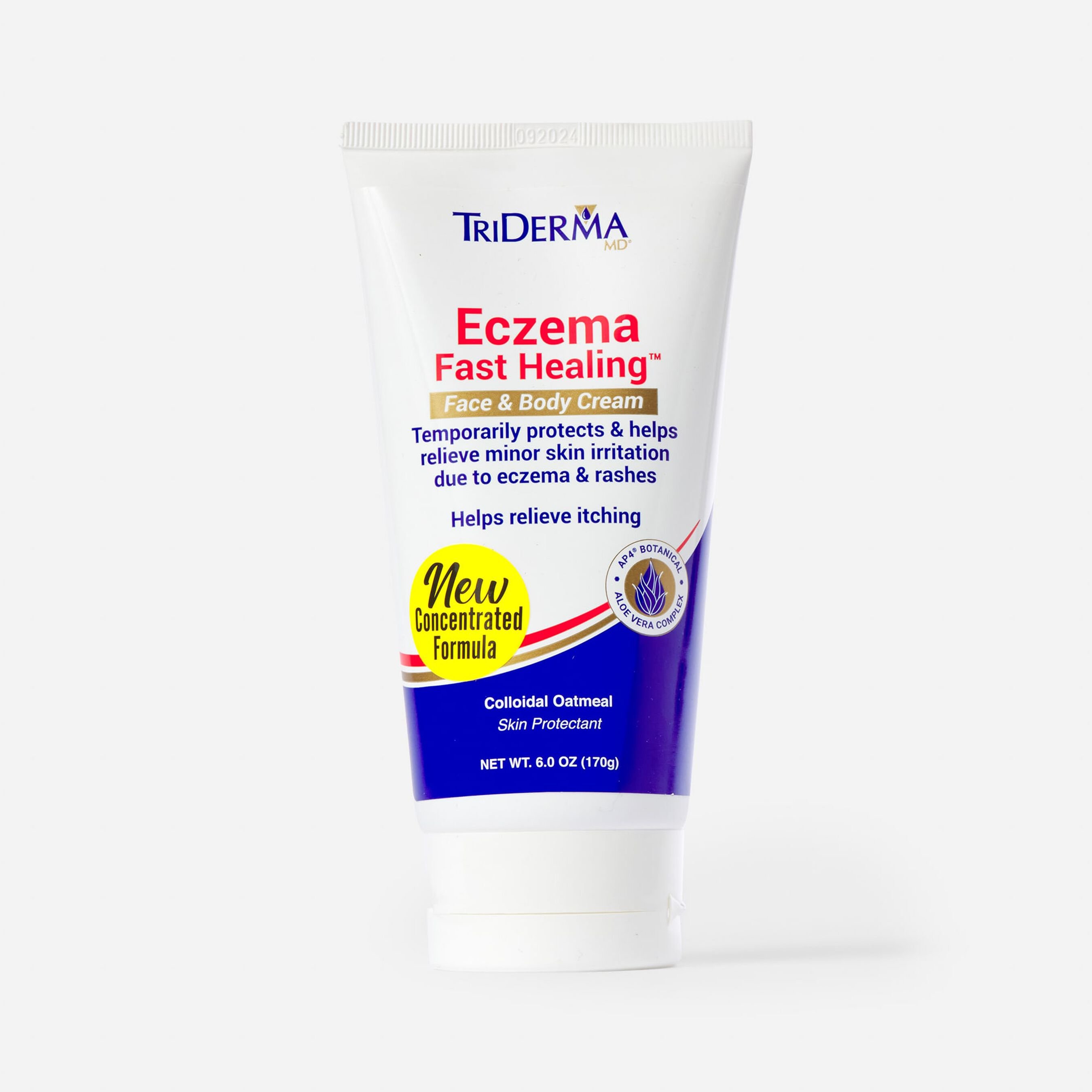 HSA Eligible TriDerma Eczema Fast Healing™ Face & Body Cream, 6 oz ...
