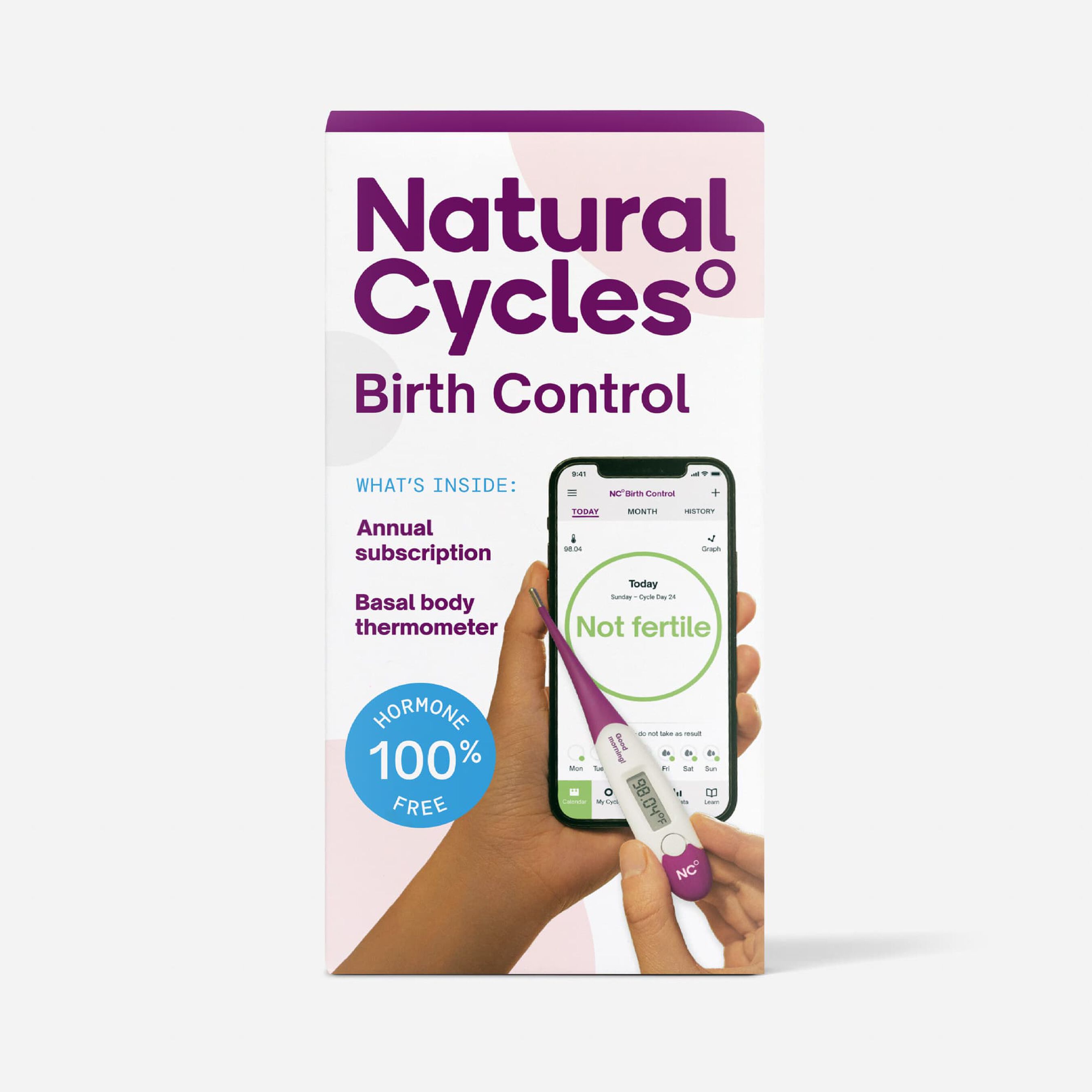 HSA Eligible Natural Cycles 12 Month Birth Control with Basal Body ...