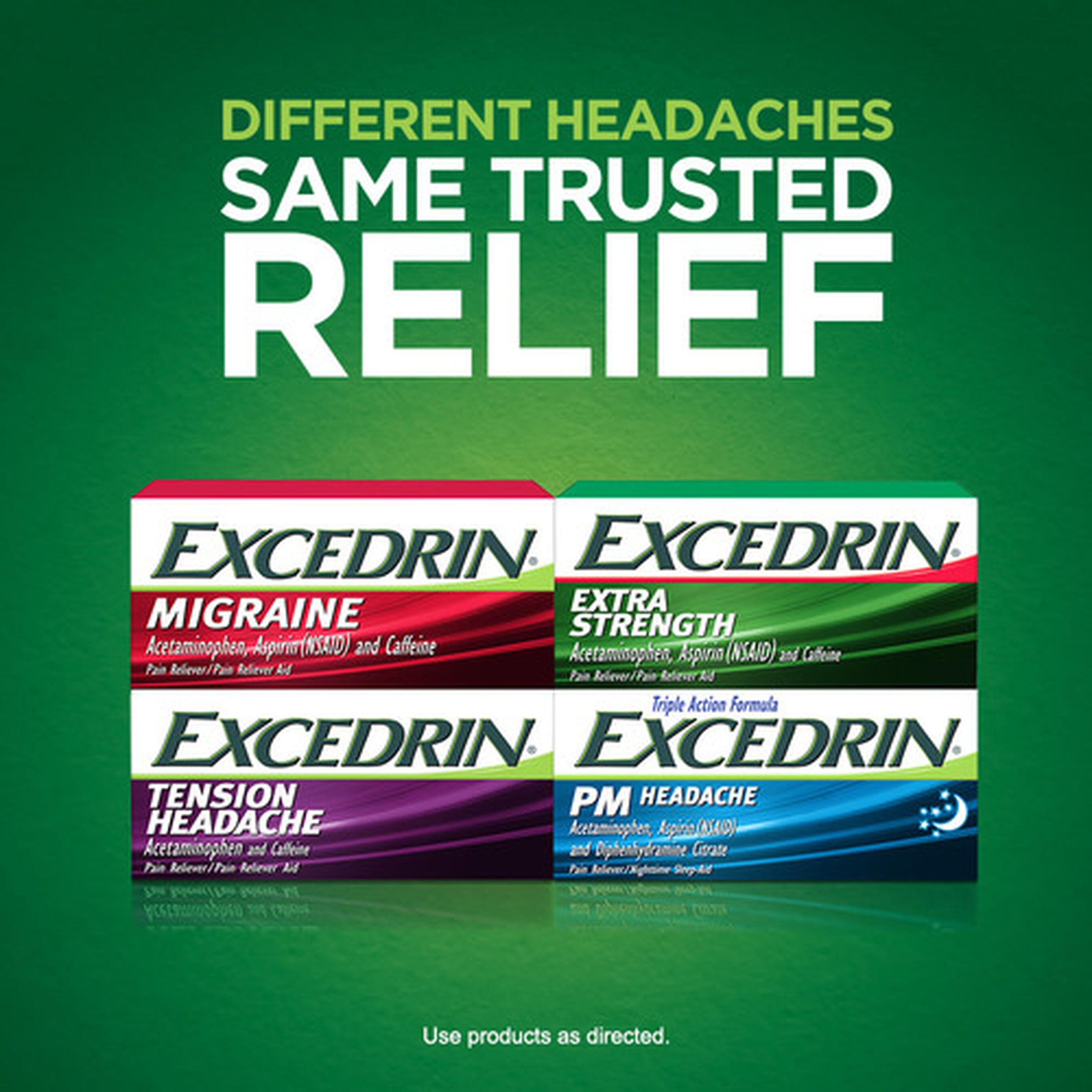 Excedrin Extra Strength Caplets, 100 ct
