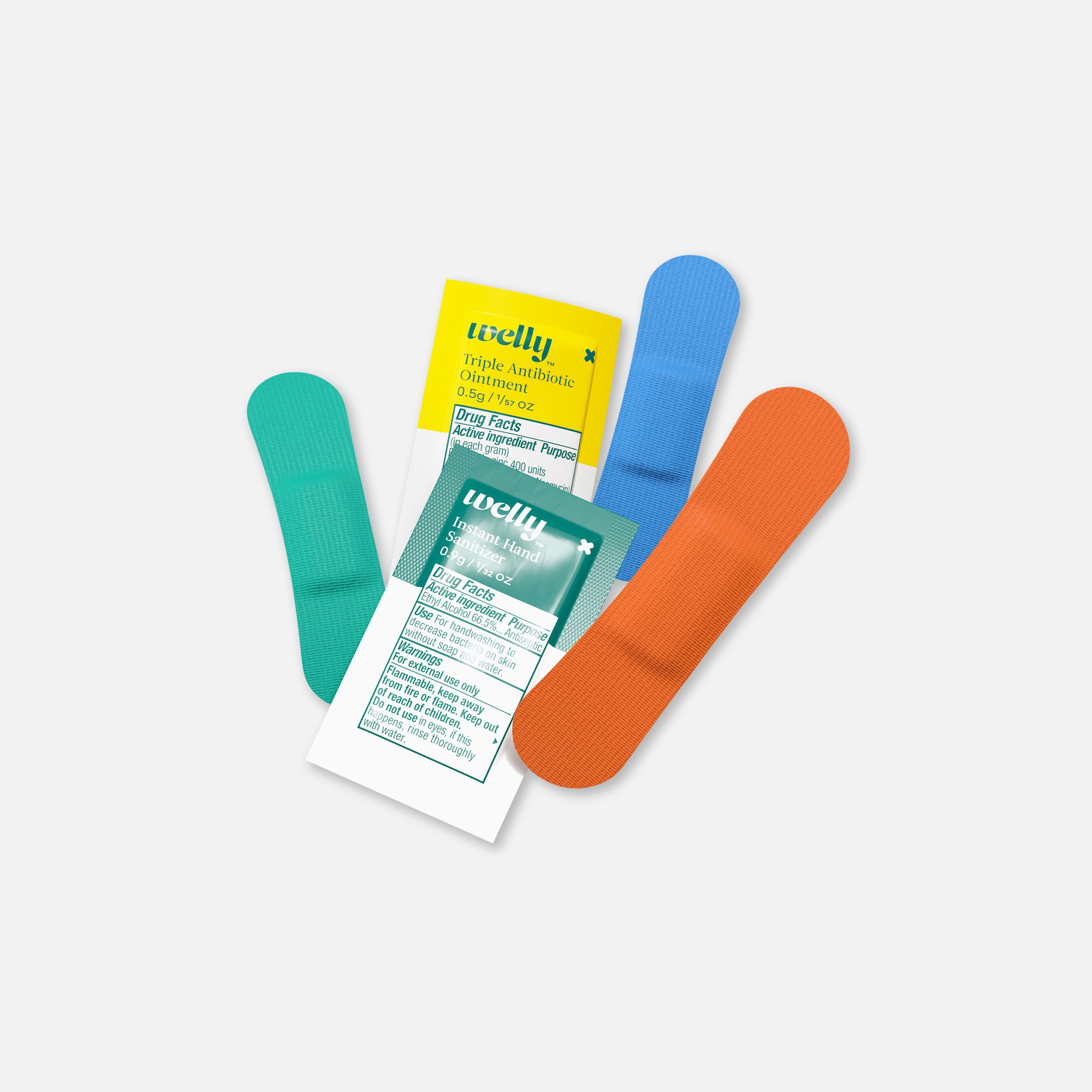 Welly Quick Fix Kit First Aid Travel Kit - 24ct