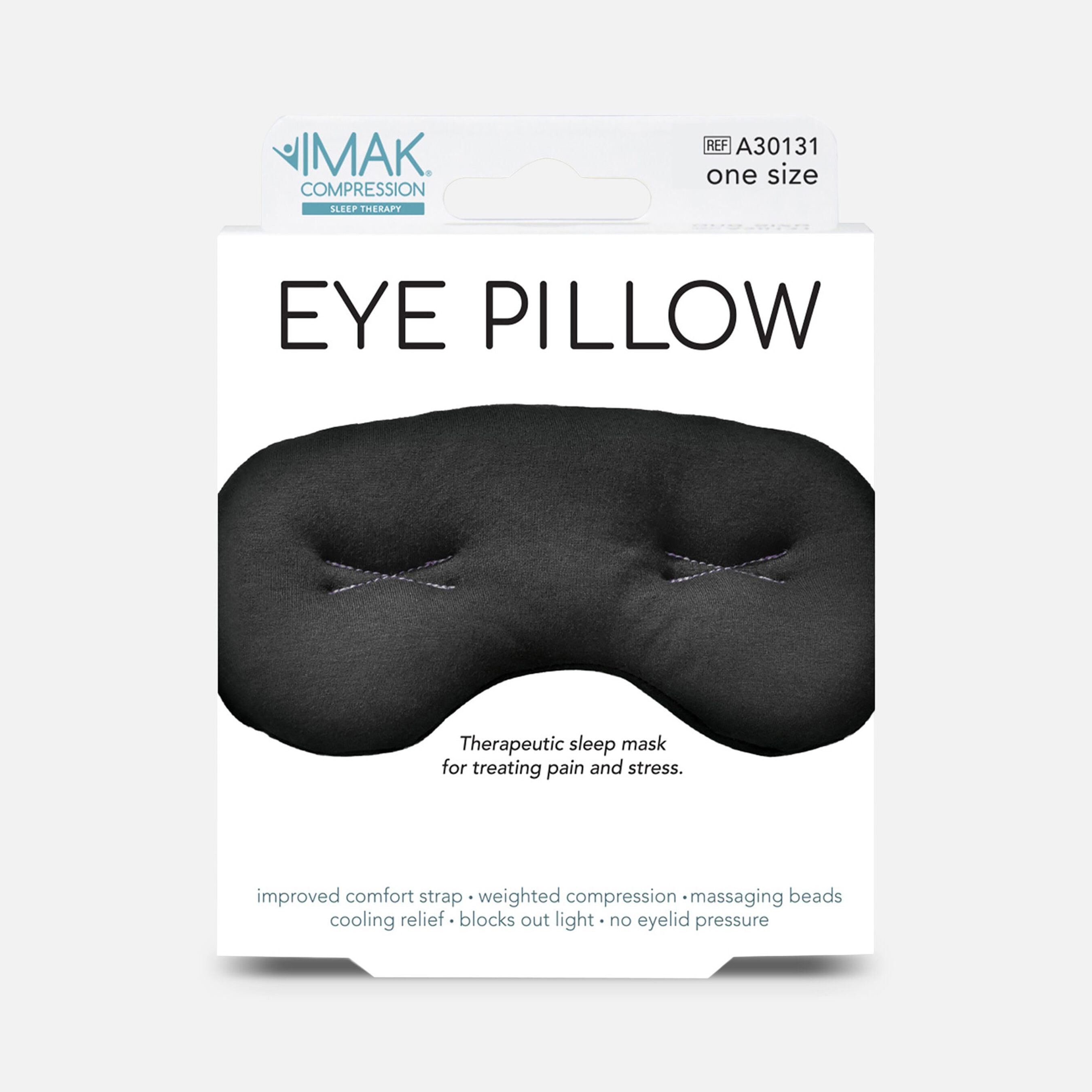 HSA Eligible IMAK Pain Relieving Sleep Therapy Eye Pillow | HSA Eligible