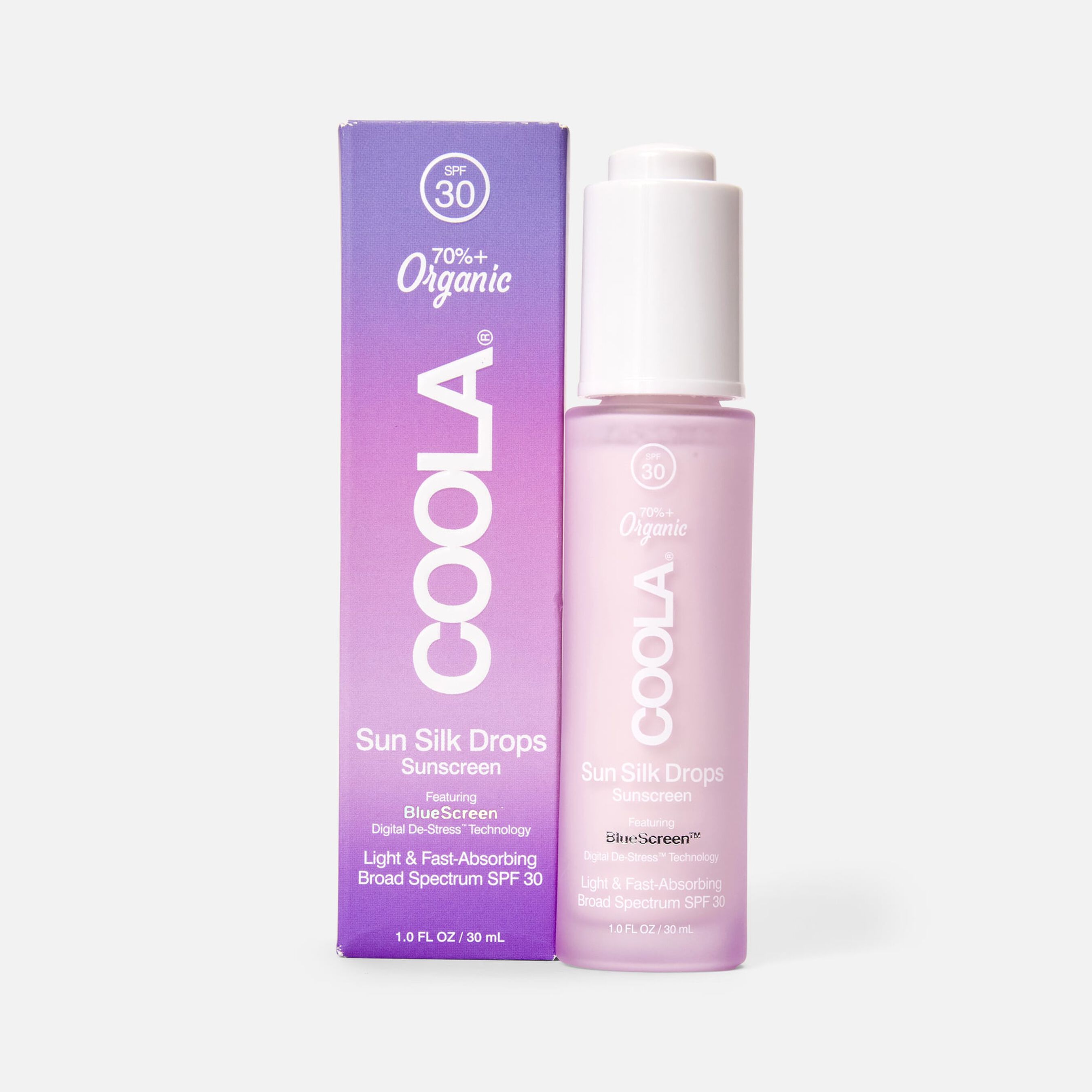 HSA Eligible COOLA Sun Silk Drops Organic Face Sunscreen SPF 30 | HSA ...