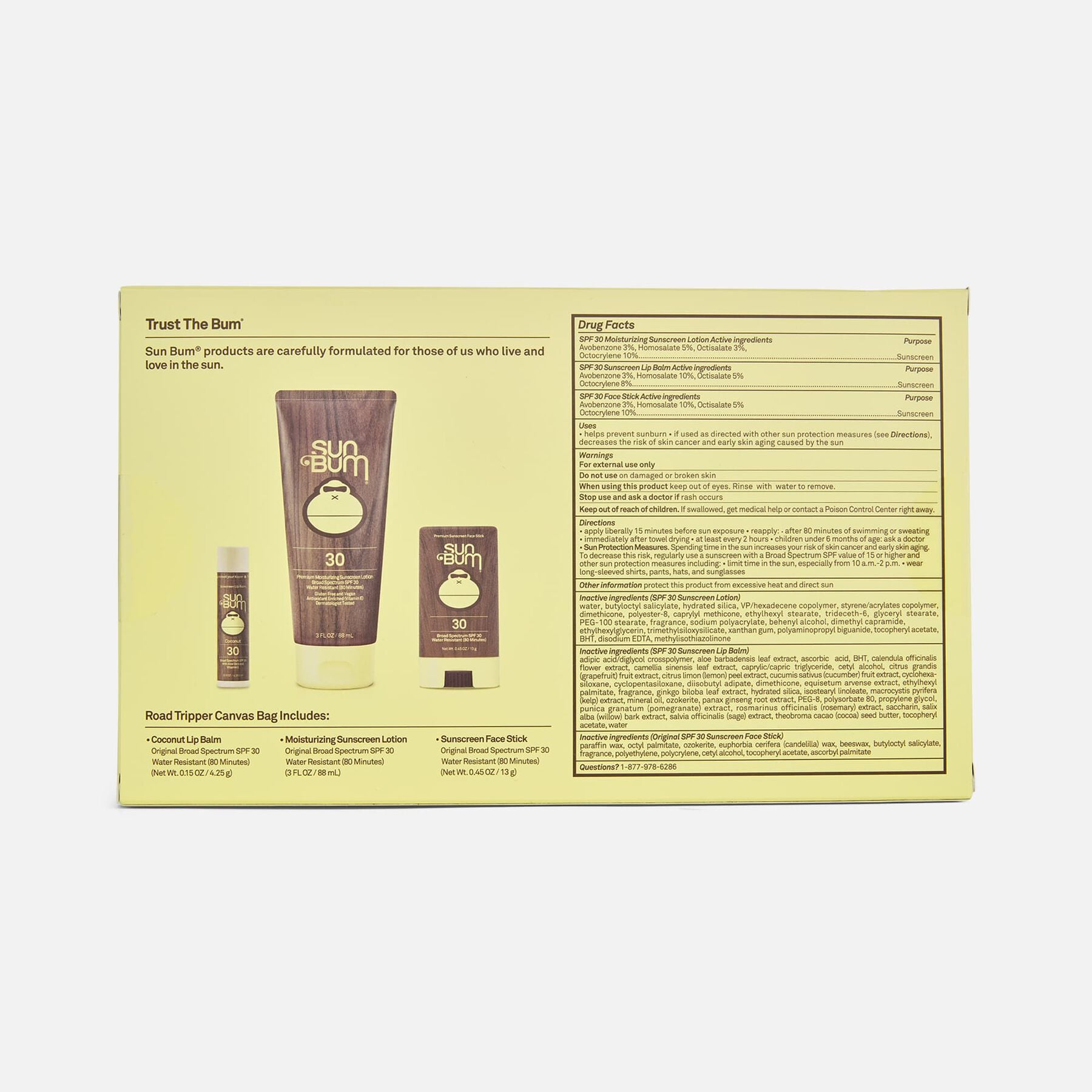 HSA Eligible Sun Bum Road Tripper Sunscreen Kit, SPF 30 | HSA Eligible