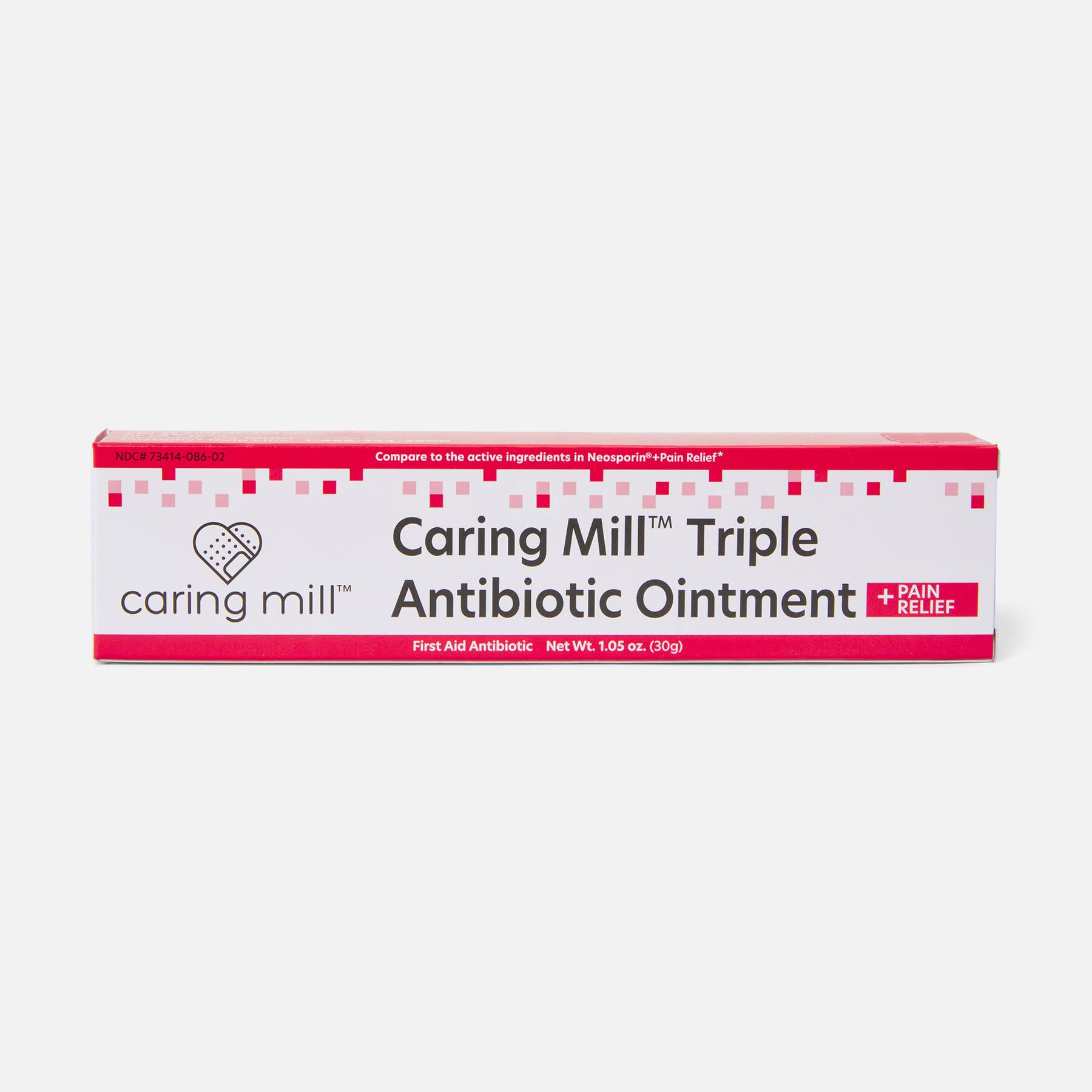 HSA Eligible Caring Mill™ 3x Antibiotic Ointment Plus Pain Relief 1 oz ...