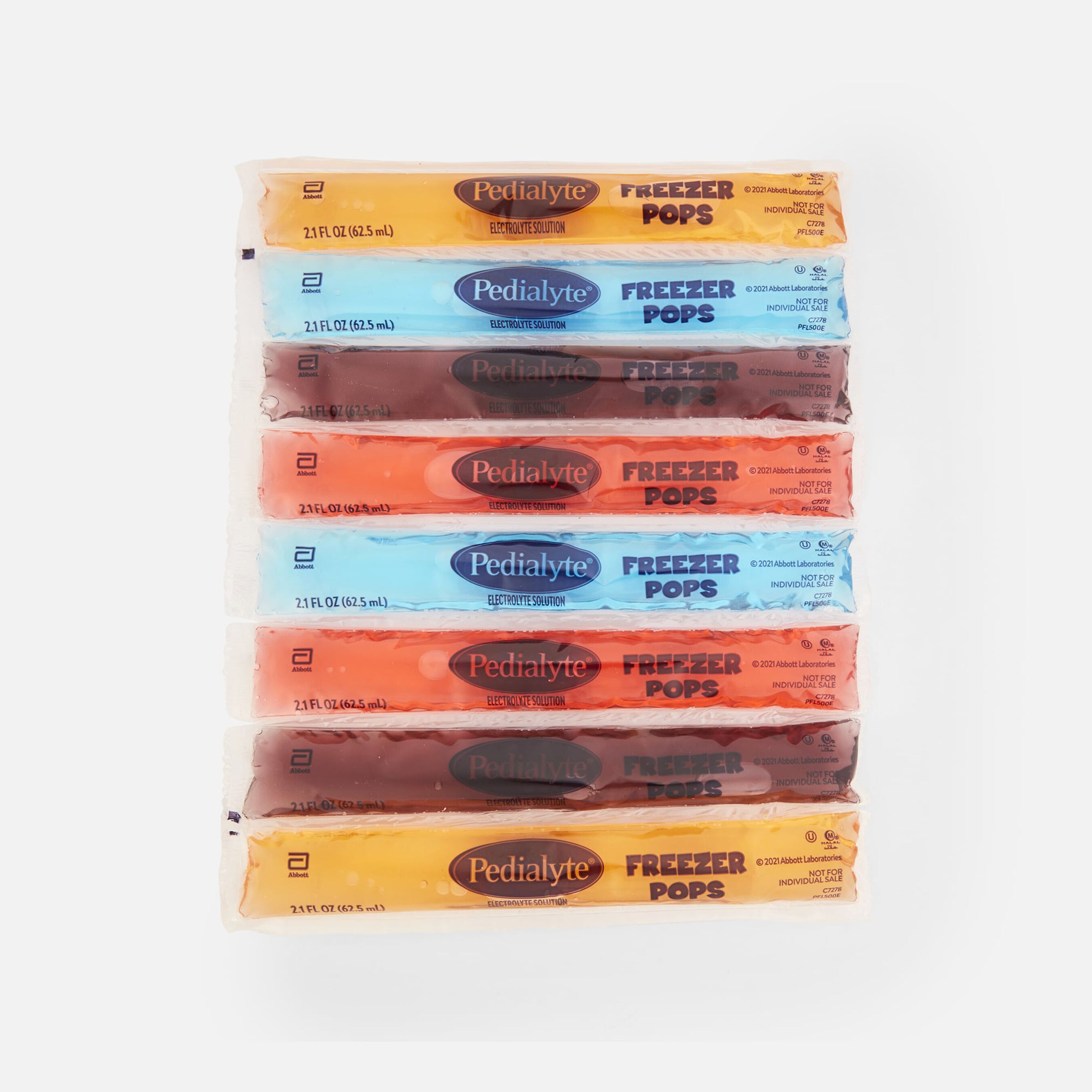 HSA Eligible Pedialyte Freezer Pops, Assorted Flavors, 16ct. / 2.1 oz ...