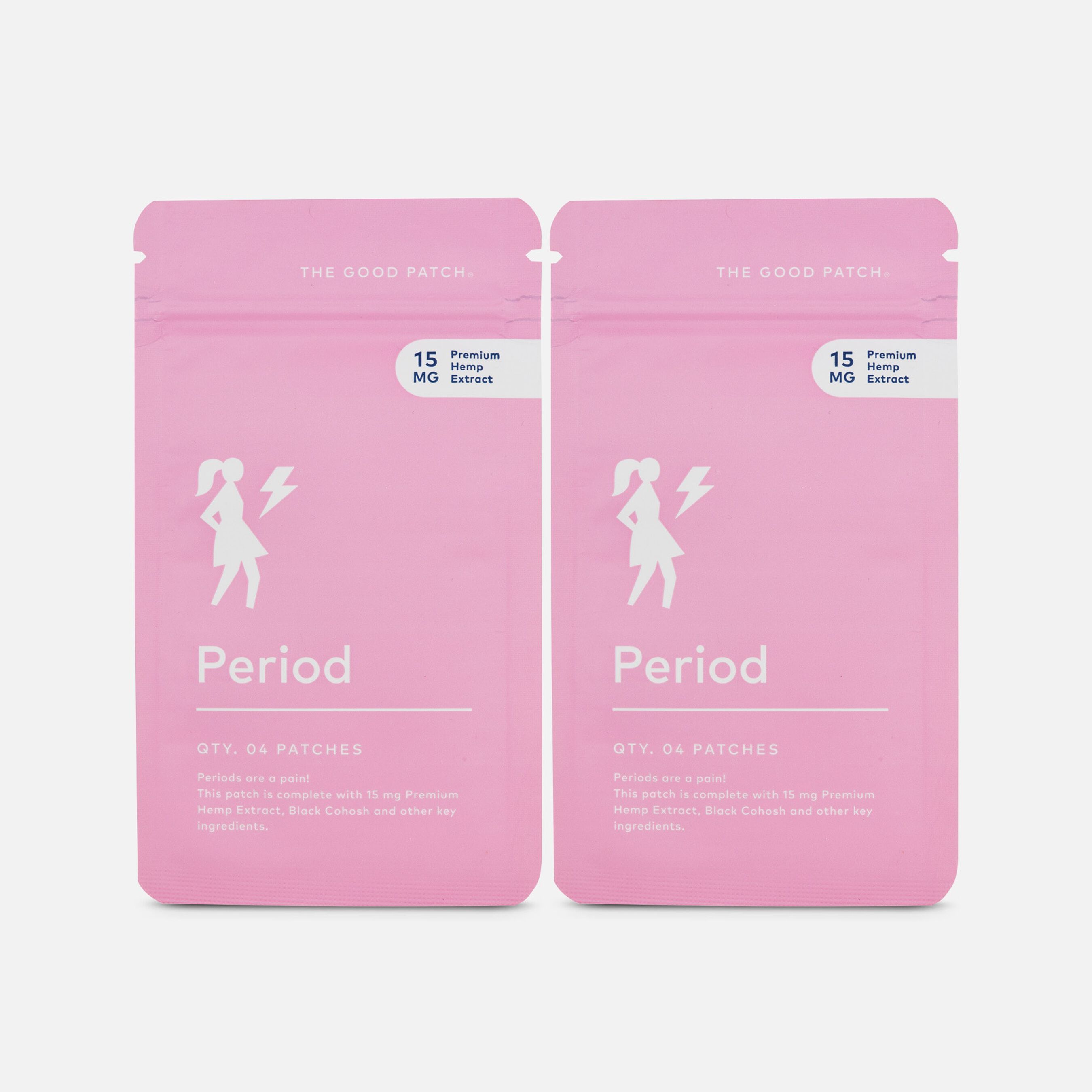 HSA Eligible The Good Patch® Period - Wellness Patch, 4 ct. (2-Pack ...